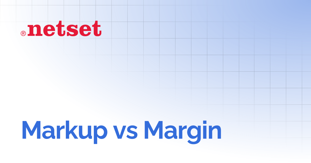 Markup vs Margin | Nettailer Online Guide